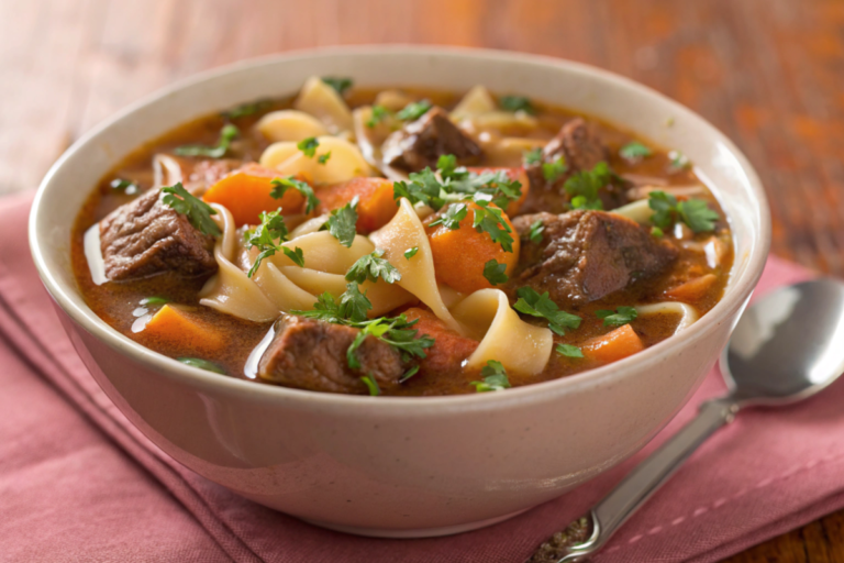 Old Fashioned Vegetable Beef Soup Recipe